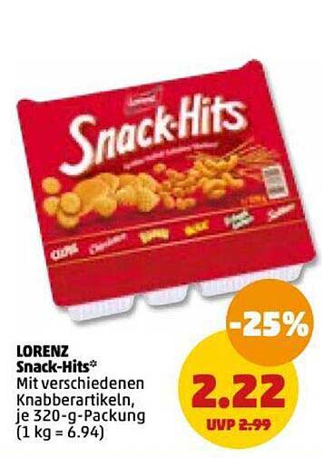 Lorenz Snack-hits Angebot bei Penny - 1Prospekte.de