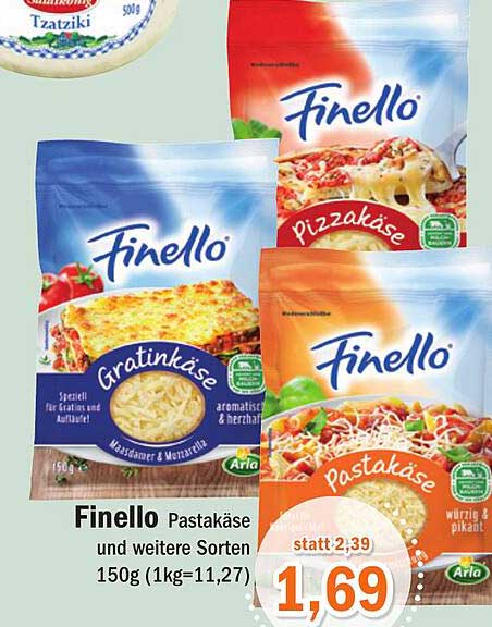 Finello Pastakäse Und Weitere Sorten Angebot bei Aktiv Irma - 1Prospekte.de