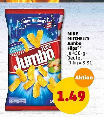 Mike Mitchell's Jumbo Flips Angebot bei Penny