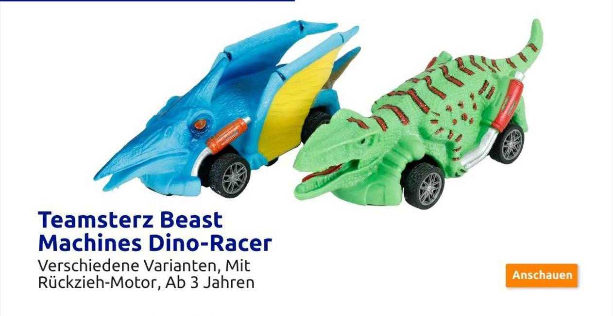 Teamsterz Beast Machines Dino-racer Angebot bei Action - 1Prospekte.de