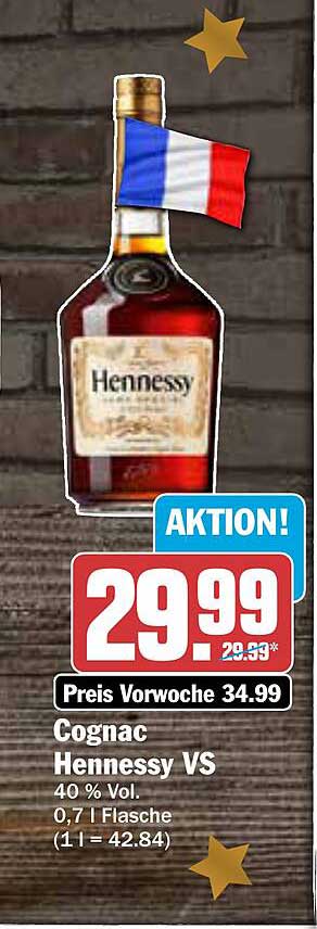 Cognac Hennessy Vs Angebot bei AEZ - 1Prospekte.de