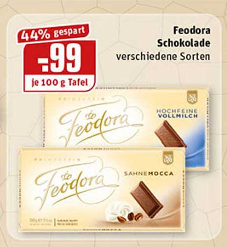 Feodora Schokolade Angebot bei REWE Kaufpark - 1Prospekte.de