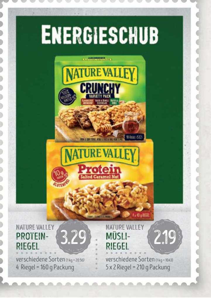 Nature Valley Protein-riegel Oder Müsli-riegel Angebot bei Edeka Struve ...