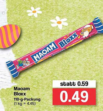 Maoam Bloxx Angebot bei Famila Nordwest