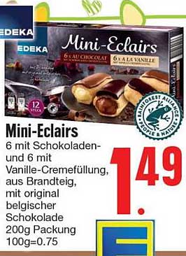 Mini-eclairs Angebot bei EDEKA - 1Prospekte.de
