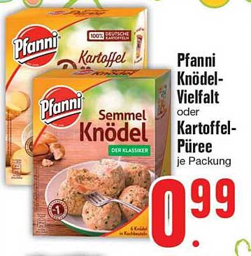 Pfanni Knödel Vielfalt Oder Kartoffel Püree Angebot bei EDEKA ...