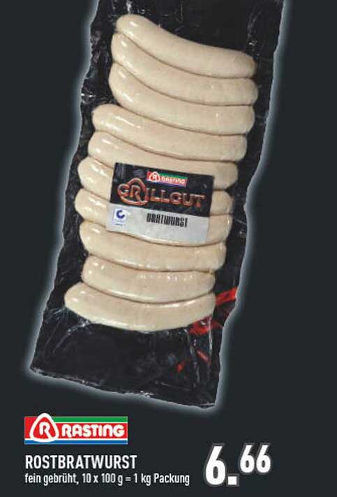 Rasting Rostbratwurst Angebot bei Marktkauf - 1Prospekte.de