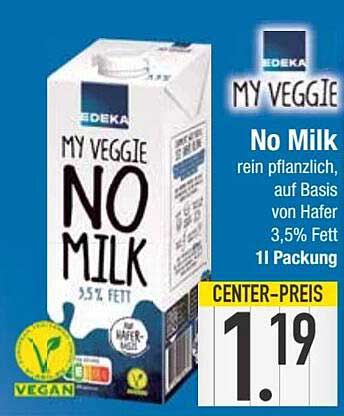 Edeka My Veggie No Milk Angebot bei E Center - 1Prospekte.de