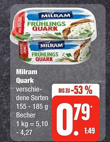 Milram Quark Angebot bei EDEKA - 1Prospekte.de