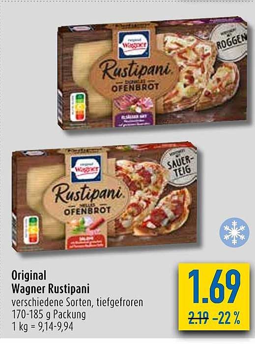 Original Wagner Rustipani Angebot bei Diska - 1Prospekte.de