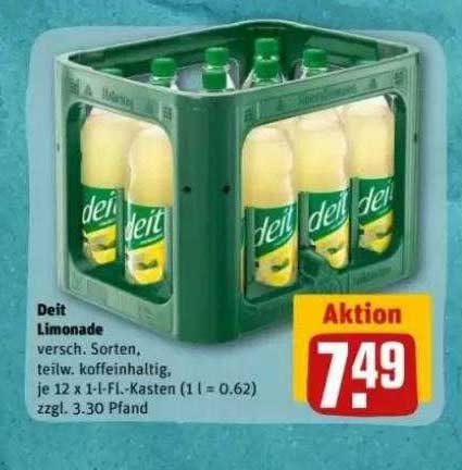 Deit Limonade Angebot bei REWE - 1Prospekte.de
