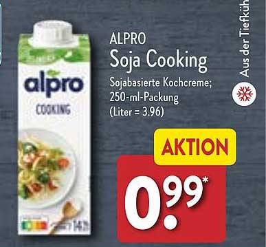 Alpro Soja Cooking Angebot bei ALDI Nord - 1Prospekte.de