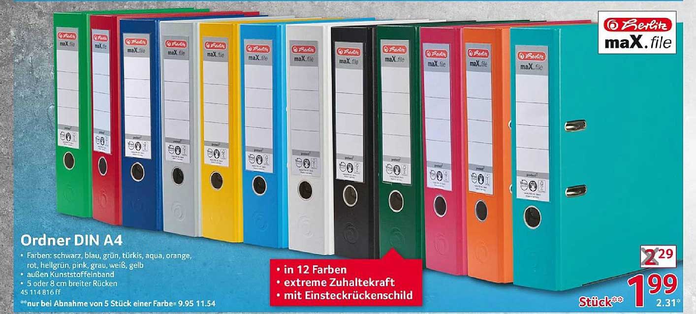Ordner DIN A4 Angebot bei Selgros - 1Prospekte.de