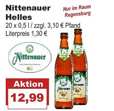 Nittenauer Helles Angebot bei Bilgro - 1Prospekte.de