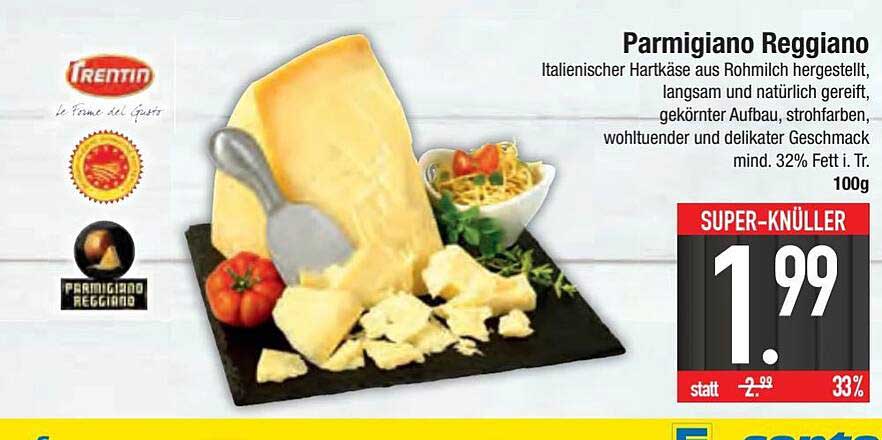 Trentin Parmigiano Reggiano Angebot bei E Center - 1Prospekte.de