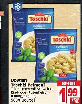 Dovgan Taschki Pelmeni Angebot bei EDEKA - 1Prospekte.de