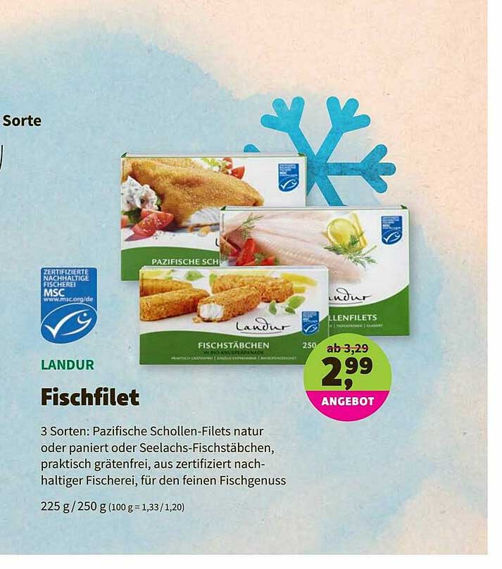 Landur Fischfilet Angebot bei BioMarkt - 1Prospekte.de