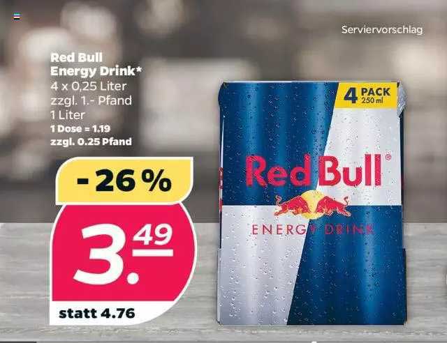 Red Bull Energy Drink Angebot bei Netto - 1Prospekte.de