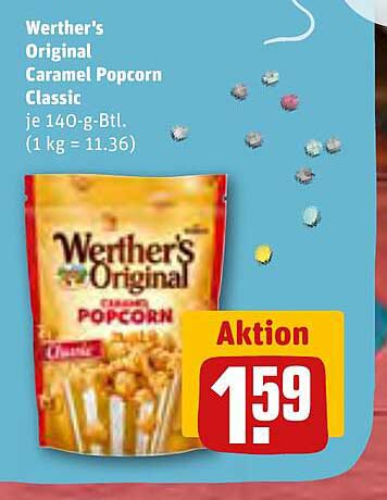 Werther's Original Caramel Popcorn Classic Angebot bei REWE Kaufpark ...