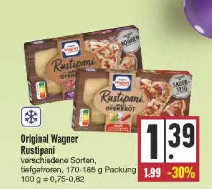 Original Wagner Rustipani Angebot bei EDEKA - 1Prospekte.de