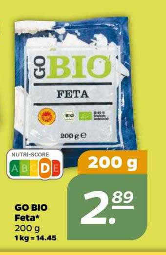 Go Bio Feta Angebot bei Netto - 1Prospekte.de