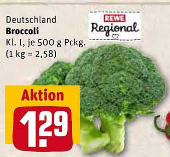 Deutschland Broccoli Angebot bei REWE Kaufpark