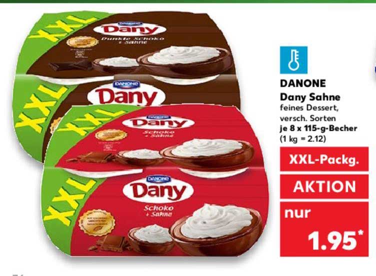 Danone Dany Sahne Angebot bei Kaufland - 1Prospekte.de
