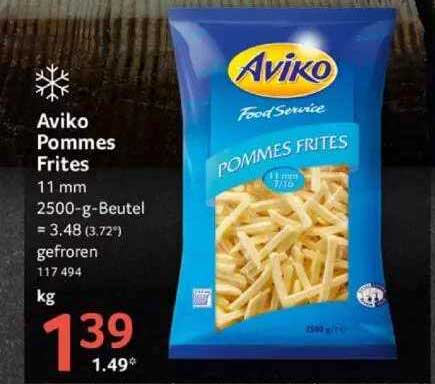 Aviko Pommes Frites Angebot bei Selgros - 1Prospekte.de