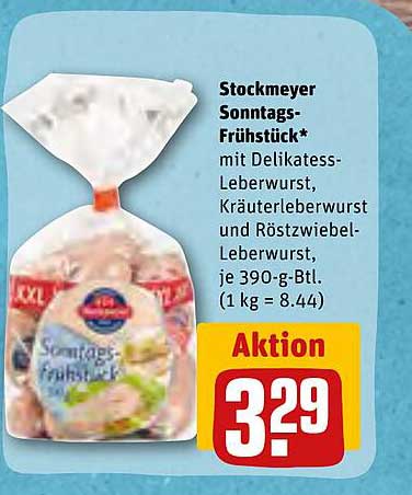 Stockmeyer Sonntags Fruhstuck Angebot bei REWE - 1Prospekte.de