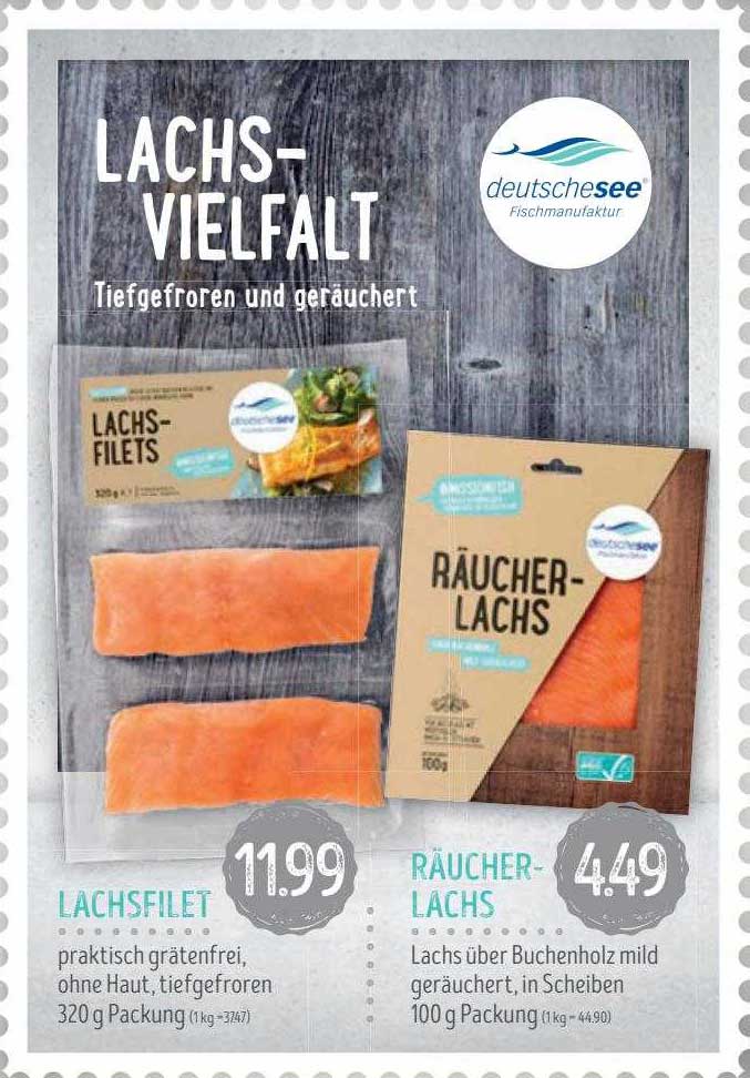 Lachsfilet Räucher-lachs Angebot bei Edeka Struve - 1Prospekte.de