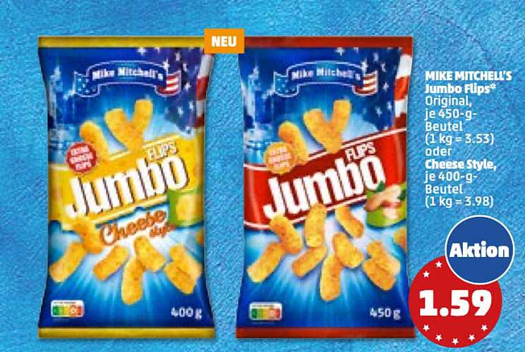 Mike Mitchell's Jumbo Flips Oder Cheese Style Angebot bei Penny ...