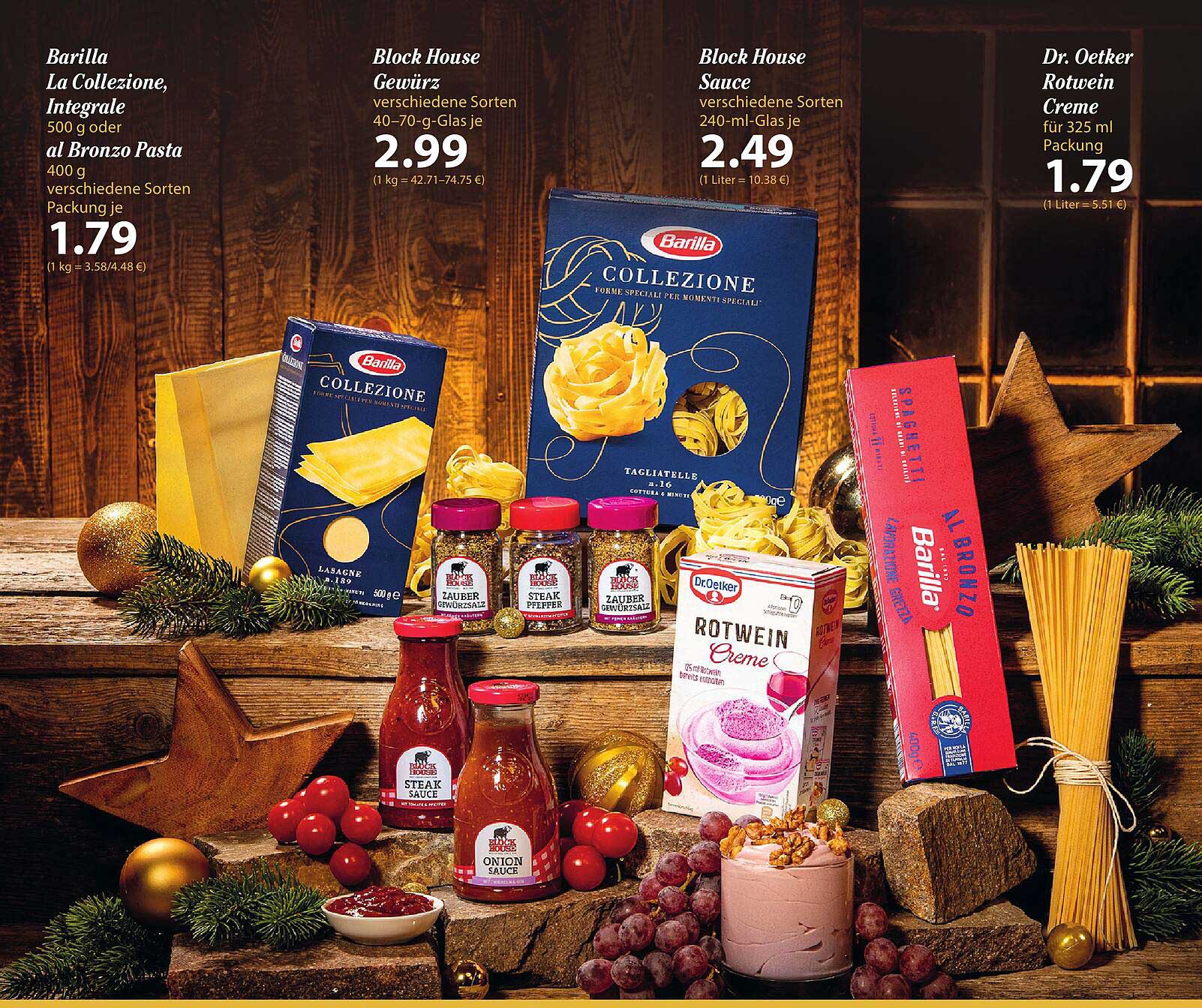 Barilla La Collezione Integrale Oder Al Bronzo Pasta, Block House ...