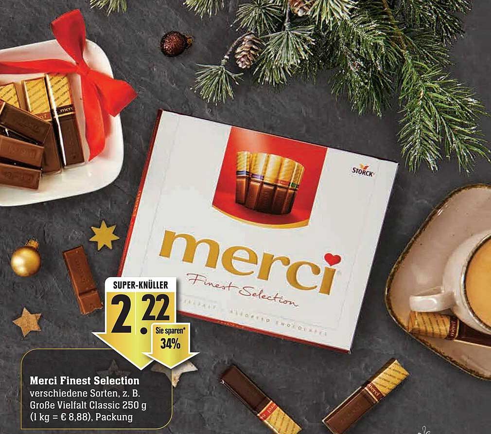 Merci Finest Selection Angebot bei EDEKA - 1Prospekte.de
