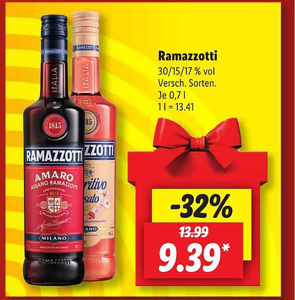 Ramazzotti Im Angebot