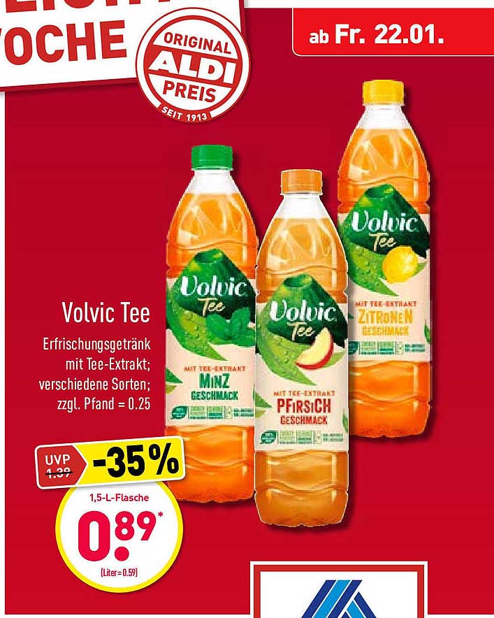 Volvic Tee Angebot bei ALDI Nord - 1Prospekte.de