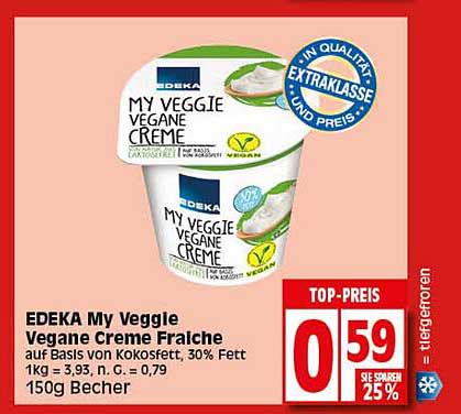 Dr. Oetker Crème Fraîche, Crème Légère Oder Crème Vega Angebot bei EDEKA