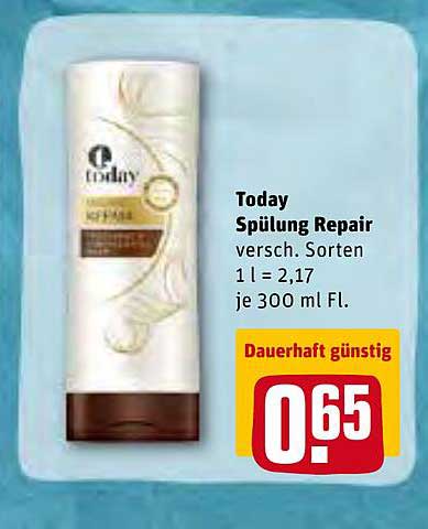 Today Spülung Repair Angebot bei REWE - 1Prospekte.de