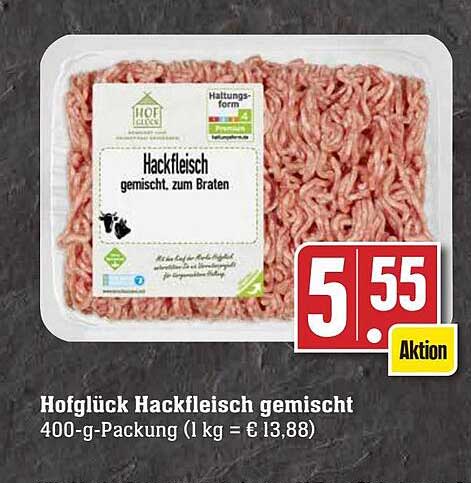 Hofglück Hackfleisch Gemischt Angebot bei EDEKA - 1Prospekte.de