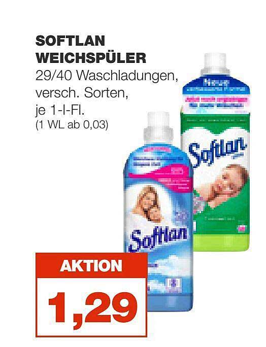 Softlan Weichspüler Angebot bei Real