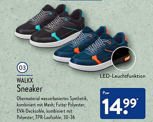 Walkx Sneaker Angebot bei ALDI Nord - 1Prospekte.de