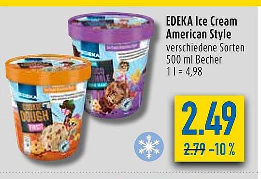Edeka Ice Cream American Style Angebot bei Diska - 1Prospekte.de