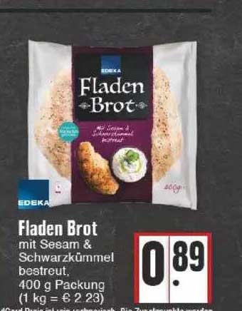 Fladen Brot Angebot bei EDEKA - 1Prospekte.de
