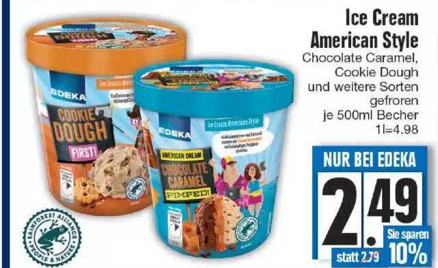 Ice Cream American Style Angebot bei EDEKA - 1Prospekte.de