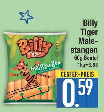 Billy Tiger Mais Stangen Angebot bei E Center - 1Prospekte.de