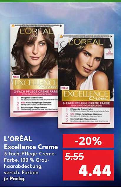 L'oréal Excellence Creme Angebot bei Kaufland - 1Prospekte.de