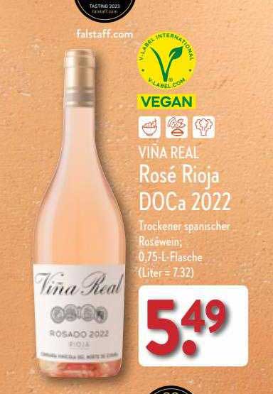 Viña Real Rosé Rioja Doca 2022 Angebot bei ALDI Nord - 1Prospekte.de