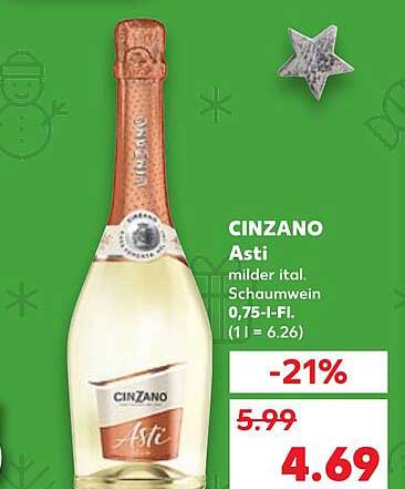 Asti Cinzano Angebot