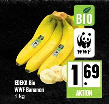 Edeka Bio Wwf Bananen Angebot bei E Center - 1Prospekte.de
