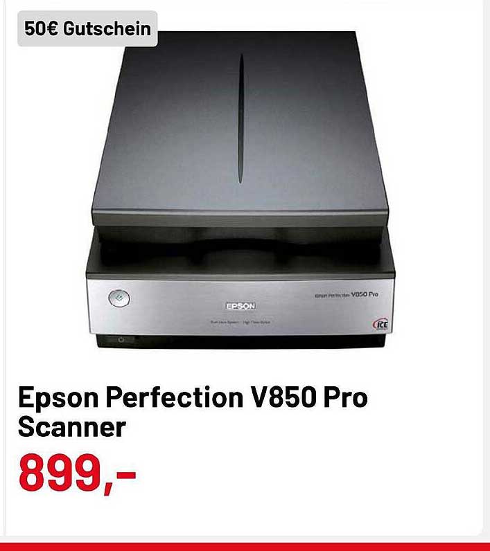 Epson Perfection V850 Pro Scanner Angebot bei FOTO GREGOR - 1Prospekte.de