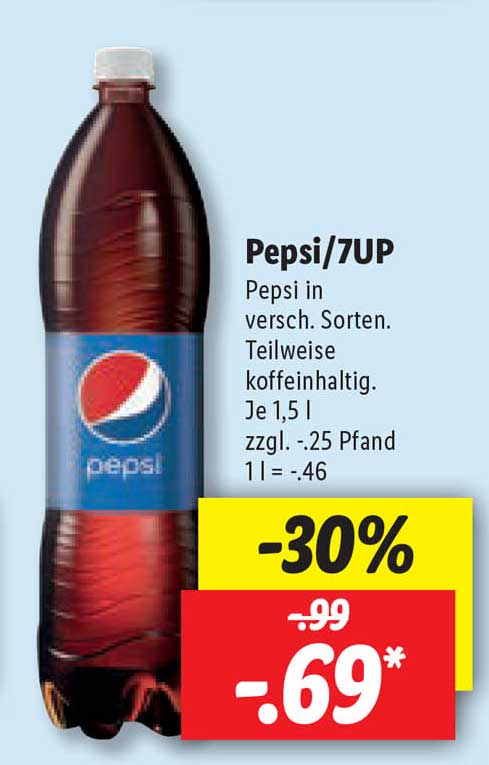 Pepsi-7up Angebot bei Lidl - 1Prospekte.de